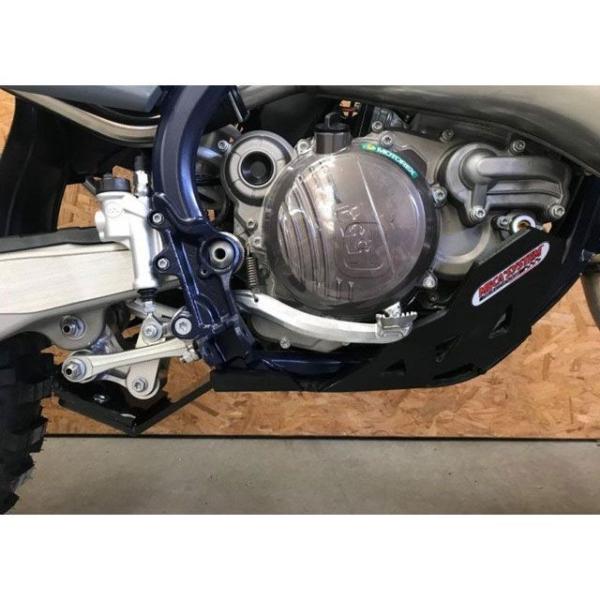 ●メーカー名：メカシステム / MECA’SYSTEM●商品名：SHOE WITH HDPE XTREM RODS PROTECTION 8mm - HUSQVARNA 250/300 AM TEi 2020/2021メーカー品番：meca...