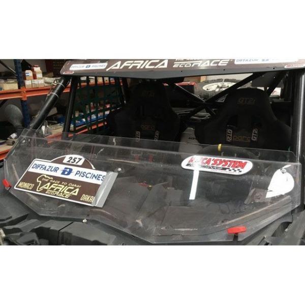 ●メーカー名：メカシステム / MECA’SYSTEM●商品名：Half Windshield for arch FFSA - CAN AM 1000 X3メーカー品番：meca_QC2015ATV・バギー品番：QC2015Half Win...