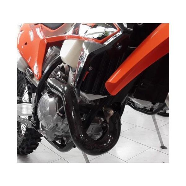 ●メーカー名：メカシステム / MECA’SYSTEM●商品名：Protects carbon manifold KTM 250 EXCF/HUSQVARNA FE 250 AM 2020-2021メーカー品番：meca_K-5155250...