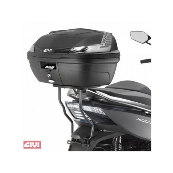 ●メーカー名：ジビ / GIVI●商品名：トップケースラック ブラック MONOLOCKスーツケース用メーカー品番：givi_SR6104MJANコード：8019606169259その他のモデルMONOLOCKトップケースに付属のプレートと...