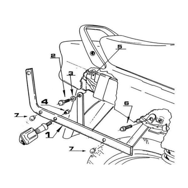 ●メーカー名：ジビ / GIVI●商品名：MONORACK（モノラック） アーム トップケース Montageメーカー品番：givi_250FJANコード：8019606066039CB500Sその他のモデル商品番号：250FEANバーコー...