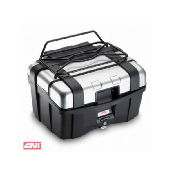 ●メーカー名：ジビ / GIVI●商品名：METAL PROTECTIVE GRILLE 塗装済み ブラック SHORTメーカー品番：givi_E120BJANコード：8019606140838このメタルラックはGIVI TRK33N Tr...