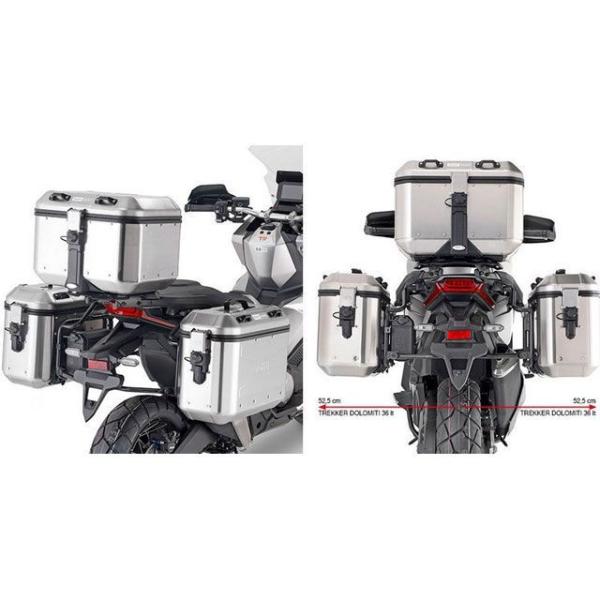 ●メーカー名：ジビ / GIVI●商品名：Specific pannier holder PL ONE-FIT for MONOKEY（R） side-cases configurationメーカー品番：givi_PLO1188MKJANコ...