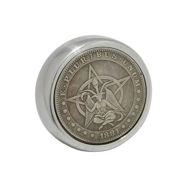 ●メーカー名：マルコムサプライ / MALCOM SUPPLY●商品名：シフトノブ Baphometメーカー品番：・023487その他ハーレーmal-021ポリッシュ素地アルミ二ウム直径：約46mm高さ：約38mm取り付けスレッド：3/8-...