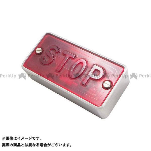 ●メーカー名：マルコムサプライ / MALCOM SUPPLY●商品名：スクウェアテールライト STOPメーカー品番：・025737ハーレー汎用 mal-074ボディ：素地レンズ：レッドボディ：アルミレンズ：プラスチック横：約100mm縦：...