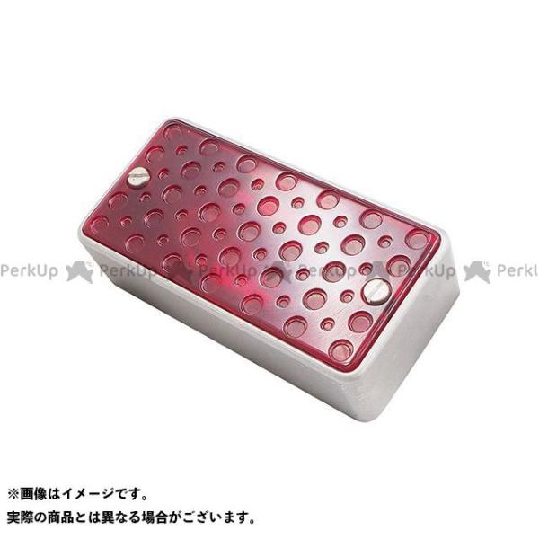 ●メーカー名：マルコムサプライ / MALCOM SUPPLY●商品名：スクウェアテールライト ドリルドメーカー品番：・025739ハーレー汎用 mal-076ボディ：素地レンズ：レッドボディ：アルミレンズ：プラスチック横：約100mm縦：...