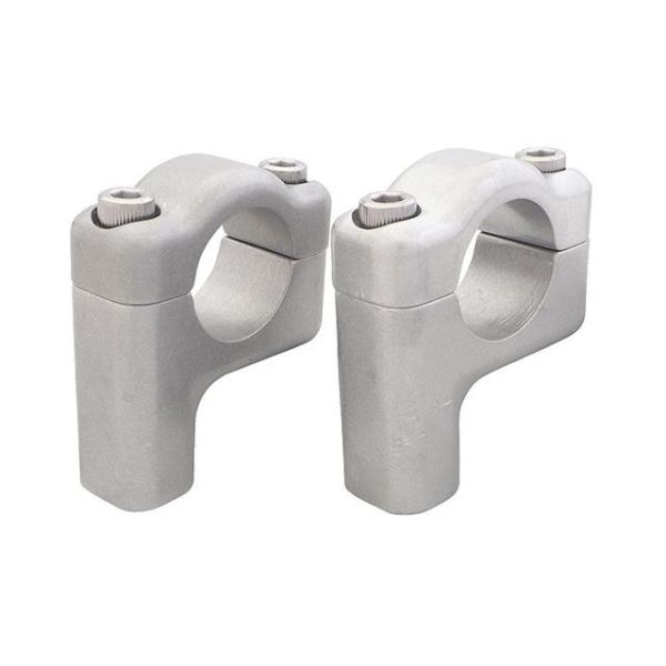●メーカー名：マルコムサプライ / MALCOM SUPPLY●商品名：オフセットスリムライザー（ナチュラル）メーカー品番：・029630ハーレー汎用 mal-131ナチュナルアルミ高さ約38mm（底部からハンドル中心まで）単体幅20mm（...