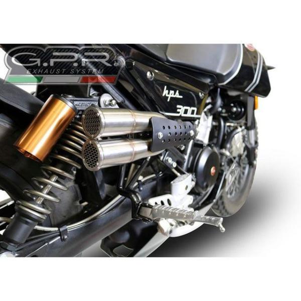 ●メーカー名：ジーピーアール / G.P.R.●商品名：Original For F.B. Mondial Hps 300 2018/20 E4 Homologated スリッポンエキゾースト F205 ｜ MD.4.DUPメーカー品番：g...