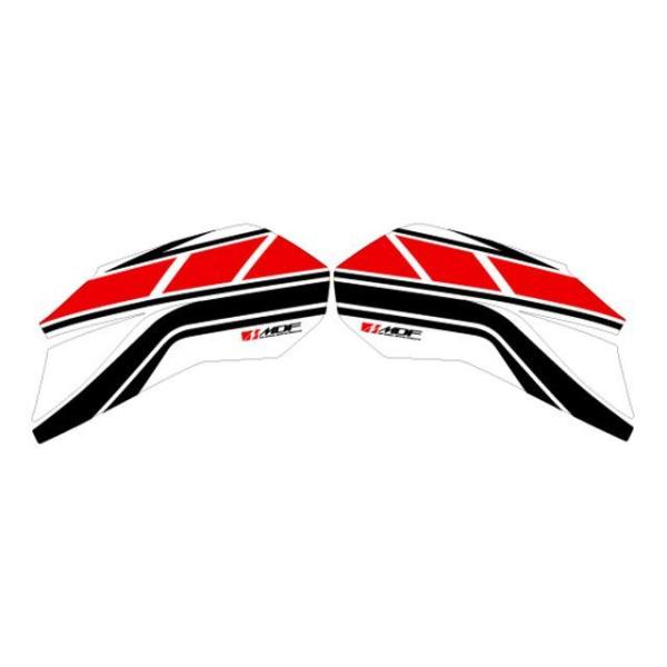 ●メーカー名：エムディーエフ / MDF●商品名：NMAX 125/155（2021-2024）グラフィックキット ストロボモデル（レッド）●タイプ フロントサイドパーツメーカー品番：M21NMAX-D-RD-FSJANコード：458039...