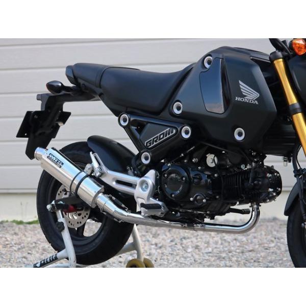 ●メーカー名：ダブルアールズ / WR’S●商品名：フルエキゾースト ショートオーバル ステンレスタイプメーカー品番：LA1180JMJANコード：4582734410851GROM グロムショートオーバル ステンレスタイプJMCA認証近接...