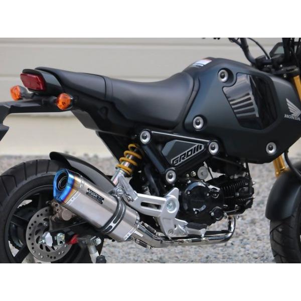 ●メーカー名：ダブルアールズ / WR’S●商品名：フルエキゾースト SS-OVAL ソリッドチタンタイプメーカー品番：LK1180JMJANコード：4582734410875GROM グロムSS-OVAL ソリッドチタンタイプJMCA認証...