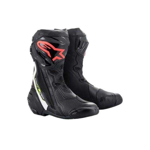 ●メーカー名：アルパインスターズ / Alpinestars●商品名：SUPERTECH R（1236 BK WH RDFL YEFL）●サイズ 42（26.5cm）メーカー品番：2220021JANコード：8059175955402123...