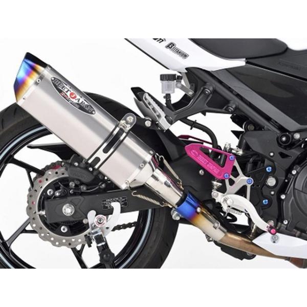 ●メーカー名：ビートジャパン / BEET●商品名：NASSERT Evolution TypeII 政府認証適合 スリップオンマフラー（ブルーチタン）メーカー品番：0228-KH6-BLJANコード：4582346469667Ninja ...