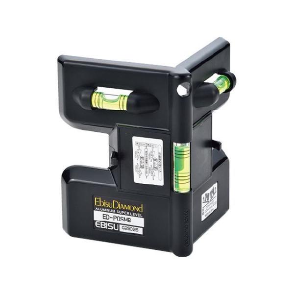 ●メーカー名：エビス / EBISU●商品名：ポストレベル（ブラック）メーカー品番：ED-POSMBJANコード：4950515123755ブラックサイズ（約）：120×115×80mm製品質量（約）：101gABS樹脂前後左右測定可能取り...