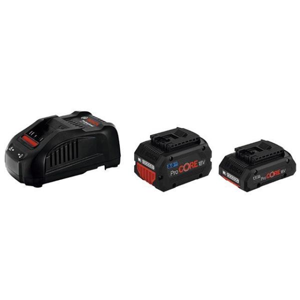 ●メーカー名：ボッシュ / BOSCH●商品名：ProCORE18V48S バッテリー充電器セット 4.0Ahバッテリー・8.0Ahバッテリー・充電器メーカー品番：ProCORE18V48SJANコード：4059952557977【付属品】...