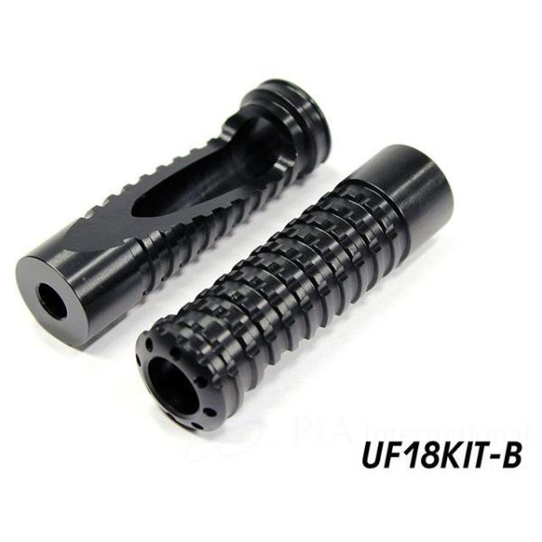 ●メーカー名：ギルズツーリング / GILLES TOOLING●商品名：リジットフットレスト（ブラック）メーカー品番：UF18KIT-BMONKEY125 モンキー125ブラック※画像はイメージです。
