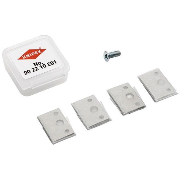 ●メーカー名：クニペックス / KNIPEX●商品名：9022-10E01 8枚組 BiXビックス9022-10BK用 パイプカッター替刃メーカー品番：・9022-10E01JANコード：4003773087564名称：ブレードサイズ（mm...