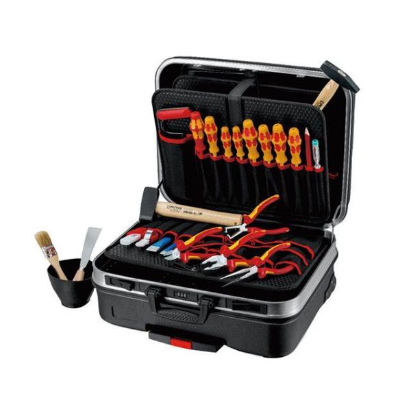 ●メーカー名：クニペックス / KNIPEX●商品名：00 21 06 HL S 24点組 電気作業用ツール・ BIG Basic Moveキャスター付きケースセットメーカー品番：・00 21 06 HL SJANコード：400377308...