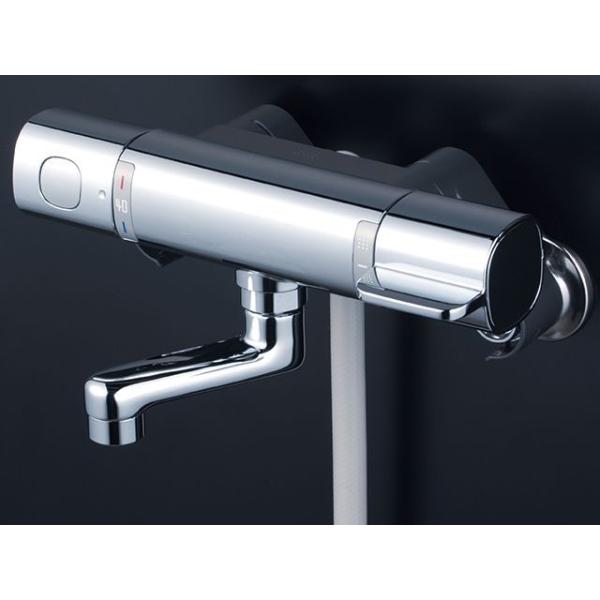 ●メーカー名：ケーブイケー / KVK●商品名：FTB100KR8T サーモシャワー80mmパイプ付メーカー品番：FTB100KR8TJANコード：4952490278468取付ねじ系：PJ1/2取付ピッチ：110〜210mmパイプ長さ：8...