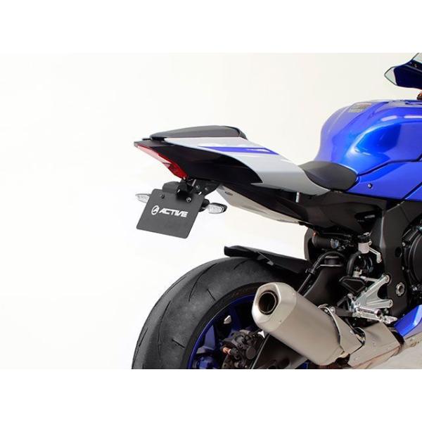 ●メーカー名：アクティブ / ACTIVE●商品名：フェンダーレスキット（ブラック）LEDナンバー灯付きメーカー品番：1153072JANコード：4538792921266YZF-R1YZF-R1Mブラックナンバー角度：40°LEDナンバー...