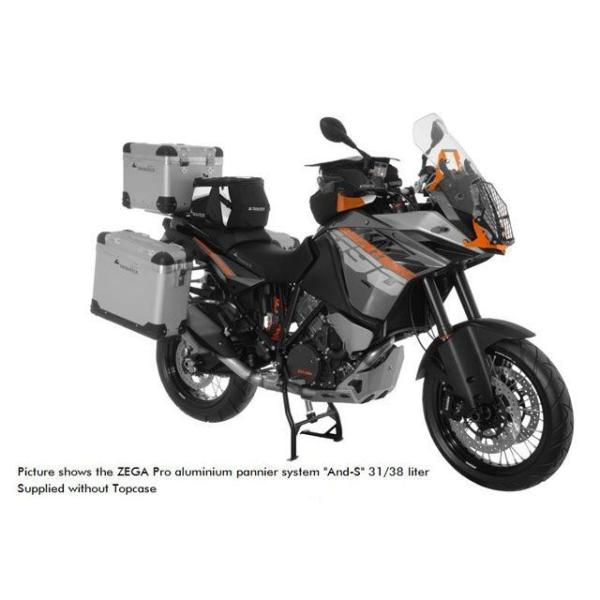 ●メーカー名：ツアラテック / TOURATECH(ツラーテック)●商品名：ZEGA-PRO アルミニウムパニアシステム 38＋45L KTM 1190 Adventure/R（シルバーフレーム）メーカー品番：tt_01-371-5735-...