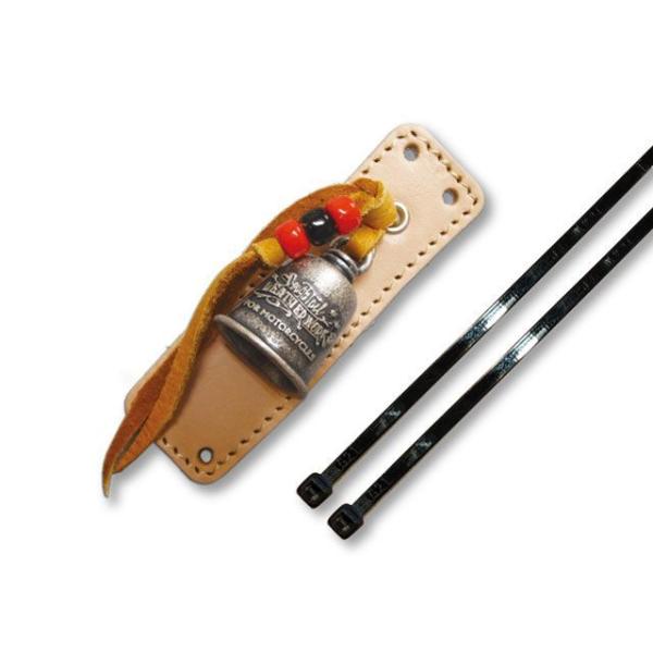 ●メーカー名：ラフテールレザーワークス / RoughTail leather works●商品名：ガーディアンベル＆レザーホルダー【01】（ベル：シルバー）●ホルダー ナチュラルメーカー品番：AC-GB-01-SV-NAJANコード：45...