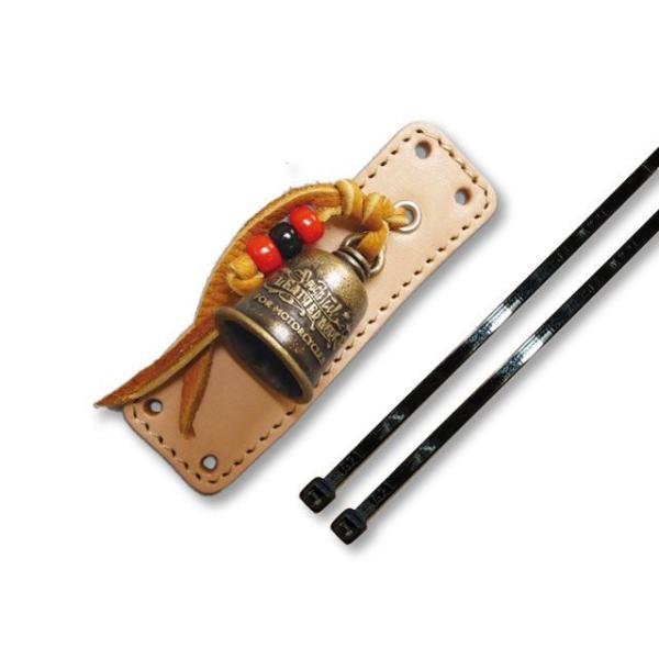 ●メーカー名：ラフテールレザーワークス / RoughTail leather works●商品名：ガーディアンベル＆レザーホルダー【01】（ベル：ブラス）●ホルダー ナチュラルメーカー品番：AC-GB-01-BR-NAJANコード：457...