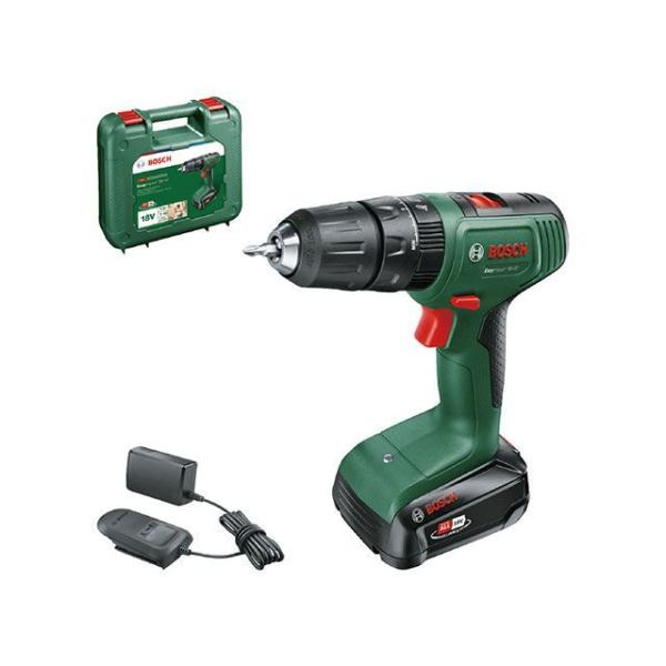 ●メーカー名：ボッシュ / BOSCH●商品名：EID118 18V コードレス振動ドリル バッテリー1.5Ah・充電器・ケース・ビット付メーカー品番：EID118JANコード：4053423230772本体サイズ（mm）：W57×D195...