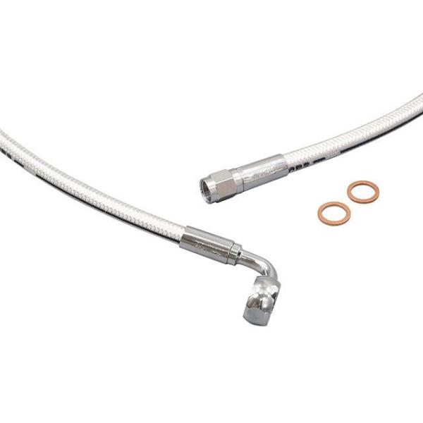 ●メーカー名：マグナム / MAGNUM●商品名：SCII 28in ABS用アッパーブレーキASSY 90°10mmメーカー品番：・032149ハーレー汎用 メーカー品番AS37228カラー【メッシュ部分】Sterling Chromit...