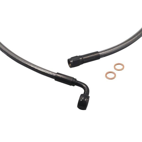 ●メーカー名：マグナム / MAGNUM●商品名：BP 34in ABS用アッパーブレーキASSY 90°10mmメーカー品番：・032598ハーレー汎用 メーカー品番AS47234カラー【メッシュ部分】Black Pearl【金属部分】ブ...