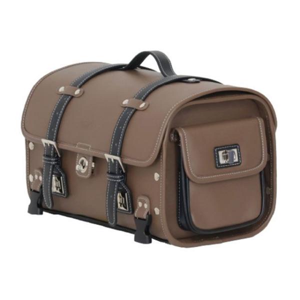 ●メーカー名：アンブート / AMBOOT●商品名：シートバッグ（ブラウン）メーカー品番：AB-STBG01-BRJANコード：4516076002047ブラウン■およそ11Lのコンパクト設計■ランドセルのようなひねり金具で開け閉めラクラク...