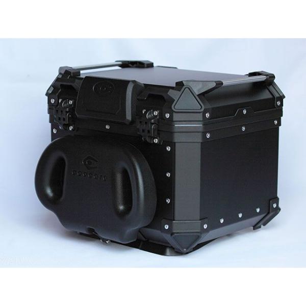 ●メーカー名：クーケース / COOCASE●商品名：リア アルミ トップケース  Q1/45L アジャスタブルバックレスト標準装備（ブラック）メーカー品番：CAB450BJANコード：4570134350730ブラック積載容量目安：45リ...