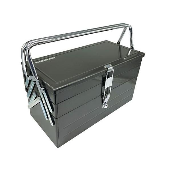 ●メーカー名：シグネット / SIGNET●商品名：SG-310 両開きツールボックス（ブラック）W410×D200×H230mmメーカー品番：SG-310JANコード：4545301112749ブラックサイズ（mm）：W410×D200×...