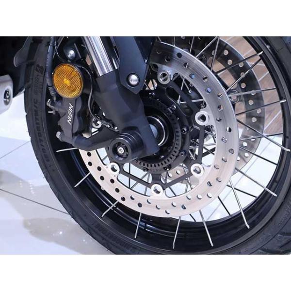 ●メーカー名：SPEEDRA(スピードラ)●商品名：フロントアクスルスライダー●カラー ブラックメーカー品番：AASHO06FBKJANコード：4580556254639万が一の転倒時にアクスルシャフト部分を保護します。先端キャップは高強度...