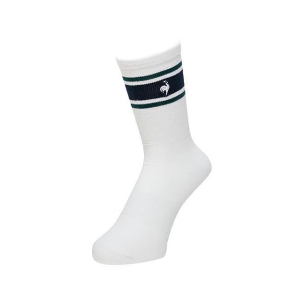 ●メーカー名：ルコック / le coq sportif●商品名：2Pソックス/ミドル丈（ホワイト）●サイズ 22-24メーカー品番：LT5FSO32UJANコード：4571602299773ホワイト22-24・25-27素材：綿・ポリエス...