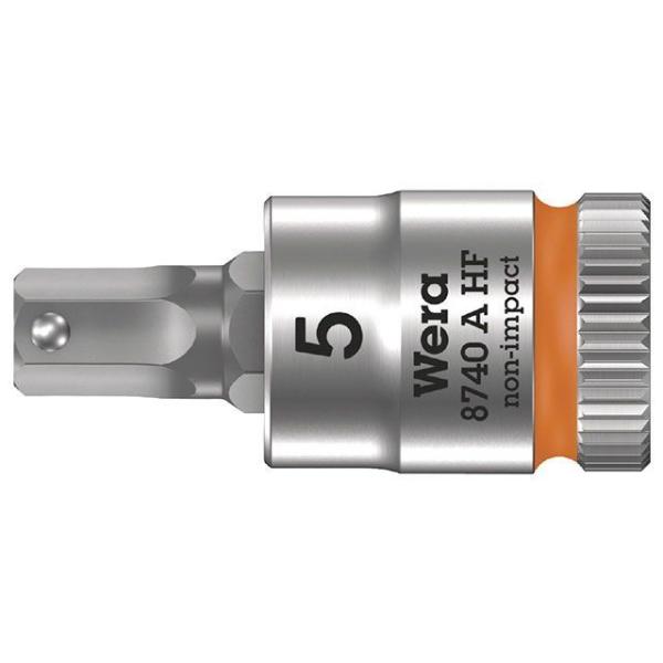 ●メーカー名：ヴェラ / WERA●商品名：003335 差込角1/4DR HEX-Plus 保持機能付きビットソケット 先端サイズ5mm 全長28mmメーカー品番：・003335JANコード：4013288187192先端サイズ（mm）：...