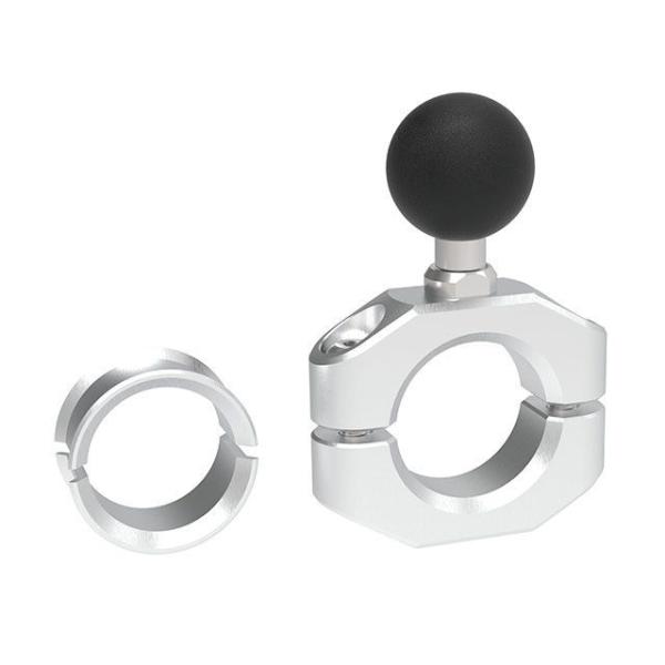 ●メーカー名：サインハウス / SYGNHOUSE●商品名：マウントシステム Lサイズ 28.5mm/1.25inch（カームシルバー）メーカー品番：・00083000JANコード：4541408007674汎用 カームシルバー28.5mm...