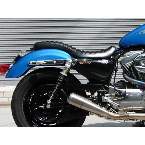 ●メーカー名：トランプ / Tramp Cycle(トランプサイクル)●商品名：TSE-014 COBRA stitch type●オプション：ゲル入れ加工メーカー品番：TSE-014GSportster XL1200N Night Ste...