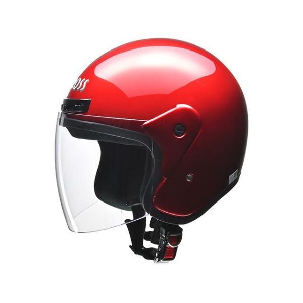 ●メーカー名：リード工業 / LEAD(リードコウギョウ)●商品名：CROSS CR-720 ジェットヘルメット（キャンディーレッド）メーカー品番：CR-720JANコード：4952652007455キャンディーレッドフリーサイズ：頭囲 5...