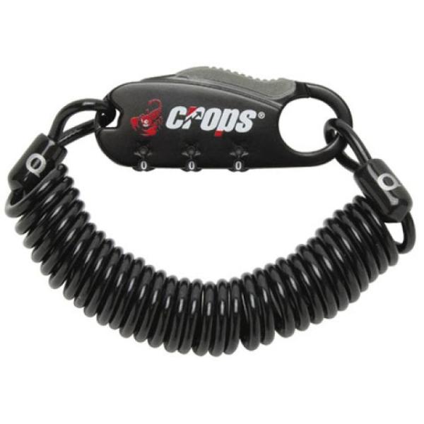●メーカー名：クロップス / CROPS●商品名：CP-SPD08 Q3●カラー：ブラックメーカー品番：CP-SPD08BJANコード：4571144617462・3桁式ダイヤルロック ・3φコイルケーブル99g長さ：180cm■3φコイル...