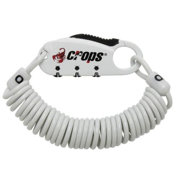 ●メーカー名：クロップス / CROPS●商品名：CP-SPD08 Q3●カラー：ホワイトメーカー品番：CP-SPD08WJANコード：4571144617479・3桁式ダイヤルロック ・3φコイルケーブル99g長さ：180cm■3φコイル...