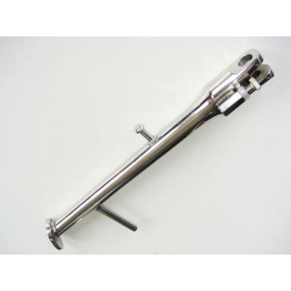 ●メーカー名：しゃぼん玉 / shabondama(シャボンダマ)●商品名：ステンレスサイドスタンド 25mmロングJANコード：4548664097425GPZ900R Ninja ニンジャ900スタンドストッパー＆便利な足掛けも付属した...