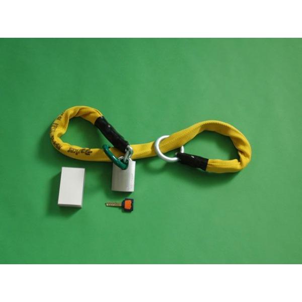 ●メーカー名：加藤製作所 / katochain(カトウセイサクジョ)●商品名：【携帯用】 かてーな！！ ぽっけ●カラー：イエロー 長さ：1.2mKG-050呼び径（φmm）：61.2m：2.1kg 1.6m：2.5kgリンク形状：小携帯性...