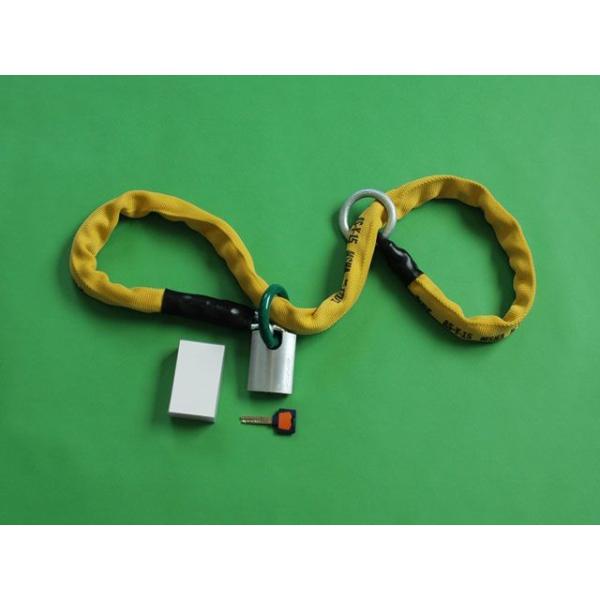 ●メーカー名：加藤製作所 / katochain(カトウセイサクジョ)●商品名：【携帯用】 かてーな！！ ぽっけ●カラー：イエロー 長さ：1.6mKG-050呼び径（φmm）：61.2m：2.1kg 1.6m：2.5kgリンク形状：小携帯性...