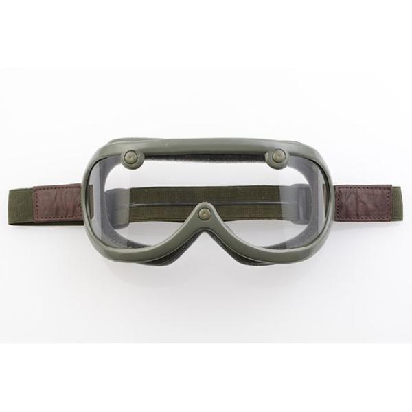 ●メーカー名：グリーサースタイル / GREASER Style●商品名：60’s VINTAGE GOGGLE LEATHER MODEL（オリーブグリーン/ココアレザー）メーカー品番：AGS007-5JANコード：45899755859...