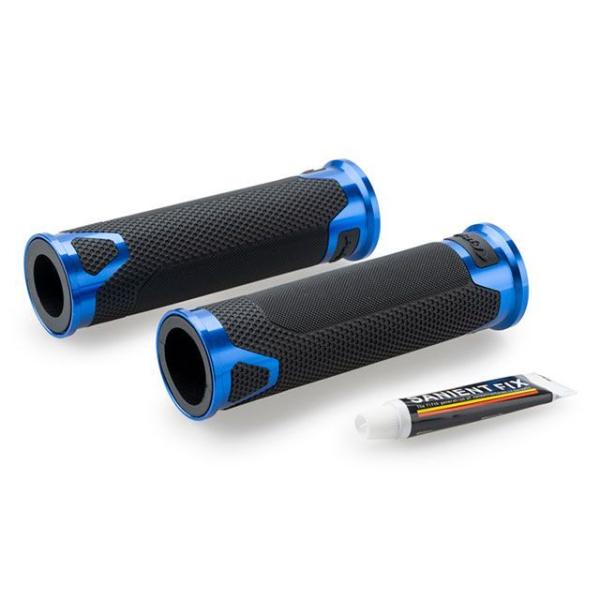 ●メーカー名：プーチ / Puig●商品名：REVVING グリップ 119mm（ブルー）メーカー品番：22271AJANコード：4571414865487汎用 カラー：ブルーDimension全長：119mmPuig REVVING グリ...