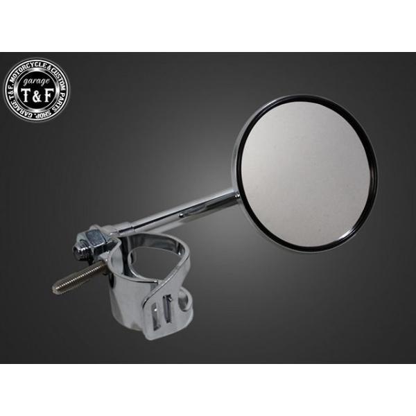 ●メーカー名：ガレージT&amp;F / T&amp;F(ガレージティーアンドエフ)●商品名：3インチラウンドサイドミラー フォーククランプ式（メッキ）メーカー品番：・MR44250TRBOLT ボルトCL250DragStar 1100（...