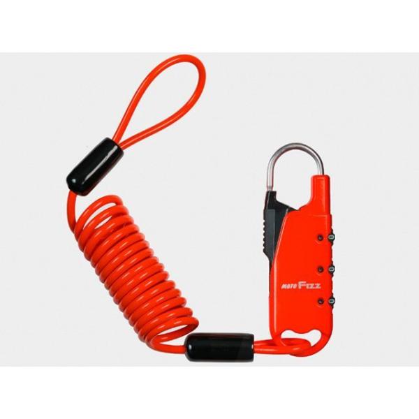 ●メーカー名：タナックス / TANAX●商品名：MFK-9004 ワイヤーロック コイル（レッド）メーカー品番：MFK-9004JANコード：4510819107075シートバッグ用にも使えるダイヤル3桁のコイルタイプのワイヤーロックカラ...