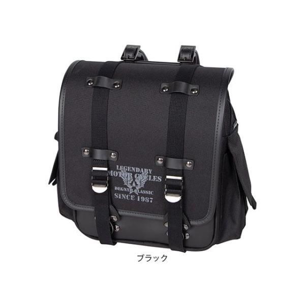 ●メーカー名：デグナー / DEGNER●商品名：NB-131 ミリタリーテイストテキスタイルサドルバッグ（ブラック）メーカー品番：NB-131JANコード：4524486117251カラーブラック素材PVC（合成皮革）容量8Lサイズ縦30...