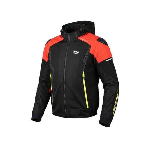 ●メーカー名：IXON(イクソン)●商品名：2026春夏モデル M-PULSION AIR A メッシュジャケット（ブラック/レッド/ブライトイエロー）●サイズ 2XLメーカー品番：100101210-1112-2XLJANコード：3661...